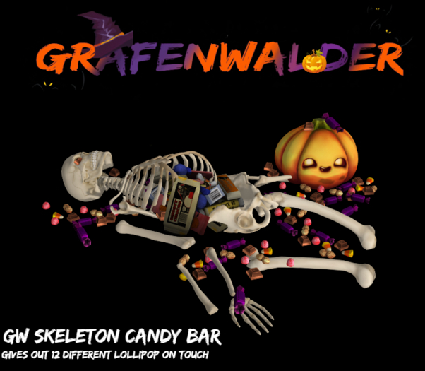 Second Life Marketplace - GW Skeleton Candy bar